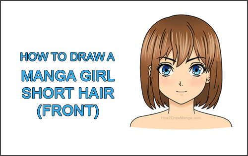 How to Draw a Manga Girl Full Body (Front View) || Step-by-Step ...